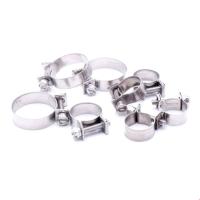 China Grade 304 Mini Rohs Stainless Steel Hose Clamp for sale