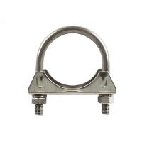 China U Bolt Type Exhaust Pipe Muffler Clamp - ( Galvanized Iron / Stainless Steel ) for sale