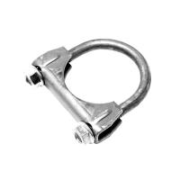 China U Bolt Type Exhaust Pipe Muffler Clamp - ( Galvanized Iron / Stainless Steel ) for sale