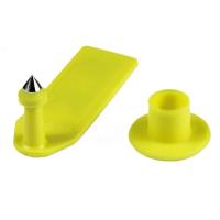 China 960MHz GPS RFID Ear Tags for Sheep Goat Livestock Tracking TPU Material for sale