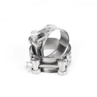 China Galvanized Iron Single Bolt Heavy Duty Pipe Clip Single Bolt Hose Clamp for sale