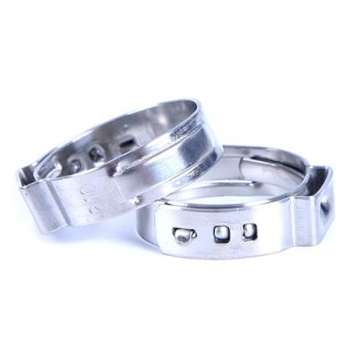 China Small Size Single Ring Ss304 Spring Hose Clamps Alloy Steel Fasteners for sale