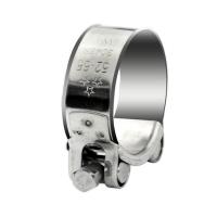 China European Type Stainless Steel 32mm High Pressure Pipe Clamps M5x40 Screw 4.5Nm for sale