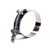 China W2 Double T Bolt 135mm Heavy Duty Stainless Steel Hose Clamp for Industrial Pipes for sale
