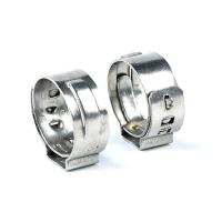 China Small Diameter Stainless Steel Hose Clamp Crimp Ring 13.7mm for PEX for sale