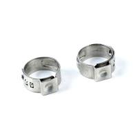 China Small Diameter Stainless Steel Hose Clamp Crimp Ring 13.7mm for PEX for sale