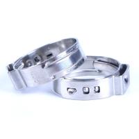 China Small Diameter Stainless Steel Hose Clamp Crimp Ring 13.7mm for PEX for sale