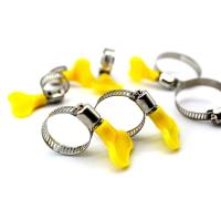 China ROHS Quick Pinch Type Adjustable Hose Clamps With Handle for sale