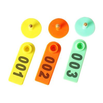 China 860mhz Animal Cattle 100pcs Custom Goat Ear Tags for sale