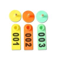 China 860mhz Animal Cattle 100pcs Custom Goat Ear Tags for sale