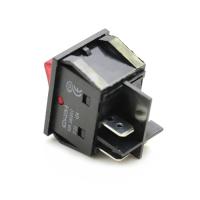 China KCD4 DPST 4 - Foot Switch 250V Lighting 30A Rocker Switch for sale