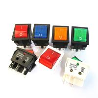China Kcd4 On Off 20a 25a 30a 4 Pins Lighted Rocker Switch for sale