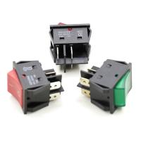 China Ship Type Rocker Switch 16A 250VAC with Waterproof Cap CE CQC TUV Approved for sale