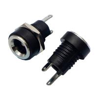 China 5.5mm X 2.1mm CQC Dc Power Jack Female Panel Mount Connector for sale