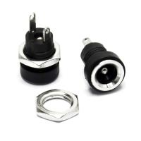 China 5.5mm X 2.1mm CQC Dc Power Jack Female Panel Mount Connector for sale