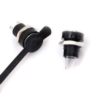China 5.5mm X 2.1mm CQC Dc Power Jack Female Panel Mount Connector for sale