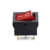 China SPST 3 Pin On Off Miniature Rocker Switch 6A 250VAC TUV CE CQC ROHS for sale