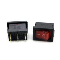 China SPST 3 Pin On Off Miniature Rocker Switch 6A 250VAC TUV CE CQC ROHS for sale
