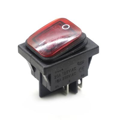 China 16a 250vac Rocker Waterproof Electrical Switches for sale