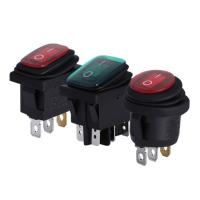 China KCD Waterproof Rocker Switch 16A 20A 25A 30A 32x25mm CE CQC TUV Approved for sale