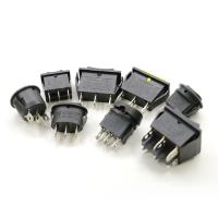 China Kcd2 - 101n Miniature Small Round 10a Rocker Switch Panel for sale