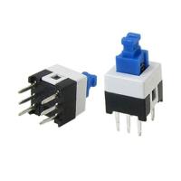 China Single And Double Row Self Locking Touch Button Switch 5.8 * 5.8 / 7 * 7 / 8.5 * 8.5mm for sale