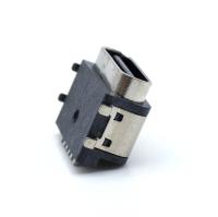China Waterproof USB Type C 6P Sinking IPX7 Connector Smt for sale