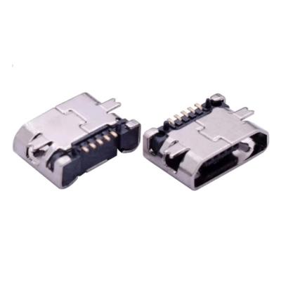 China Micro 5 Pin Female Full MSDS Smt Usb Connector for sale