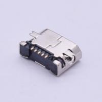 China Micro 5 Pin Female Full MSDS Smt Usb Connector for sale