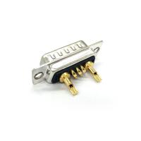 China 7W2 Male Solder Type Micro D Sub Connector 10A for sale