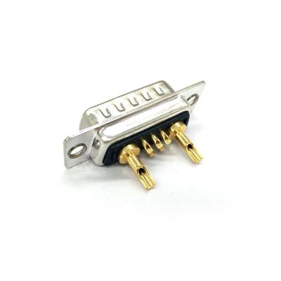 China 7W2 Male Solder Type Micro D Sub Connector 10A for sale