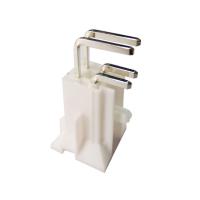 China Wafer 3.0mm Pitch Dual Row 2x2P Female Right Angle DIP Connector 6A 500V for sale