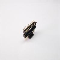 China 2.0mm Pitch 2 x 14P Box Header Straight DIP Connector for sale