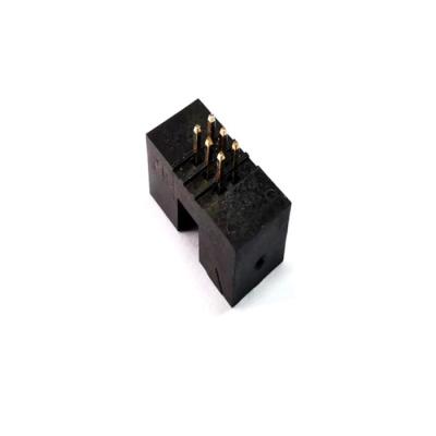 China Pitch 2.0mm 6P Box Header Vertical DIP Waterproof Electrical Connector for sale