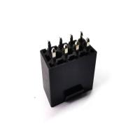 China 2.54mm Wafer 2x4P Female Vertical DIP Waterproof Electrical Connector 3A 500V for sale
