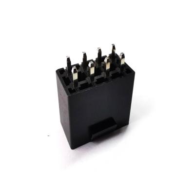 China 2.54mm Wafer 2x4P Female Vertical DIP Waterproof Electrical Connector 3A 500V for sale