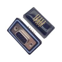 China Waterproof IP67 D-SUB 15P Female Right Angle DIP Connector for sale