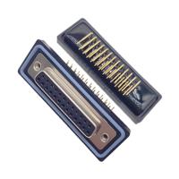 China Waterproof IP67 D-SUB 15P Female Right Angle DIP Connector for sale