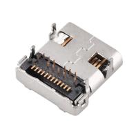 China USB 3.1 Female SMT+DIP Connector For PCB Mount for sale