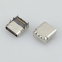 China USB 3.1 Type C Female Right Angle SMT + DIP With Shield for sale
