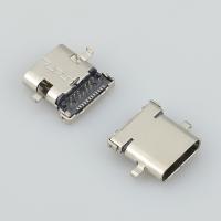 China USB 3.1 Type C Female Right Angle SMT + DIP With Shield for sale