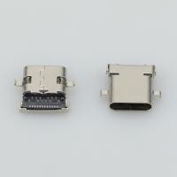 China USB 3.1 Type C Female Right Angle SMT + DIP With Shield for sale