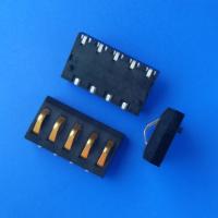 China 4.0mm Pitch 3 Pin Male Right Angle SMT Battery Connector for Bourns 3A 60V for sale