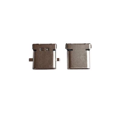China USB Type C 3.1 Female SMT + DIP PCB Mount 90 Degree Connector for sale