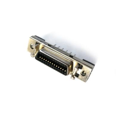 China 20P Female 180 Degree DIP Waterproof Electrical Connector For PCB Mount for sale