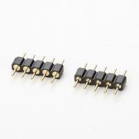 China Single Row 2.0MM Pitch 1 X 5Pin Pin Header Vertical DIP Full Gold Connector for sale
