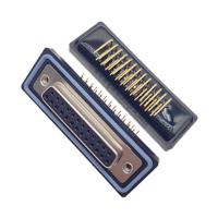 China Waterproof IP67 D - SUB 25P Female 90 Degree DIP Connector for sale