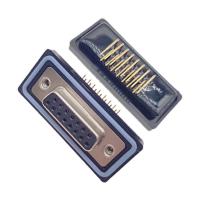China Waterproof IP67 D - SUB 25P Female 90 Degree DIP Connector for sale