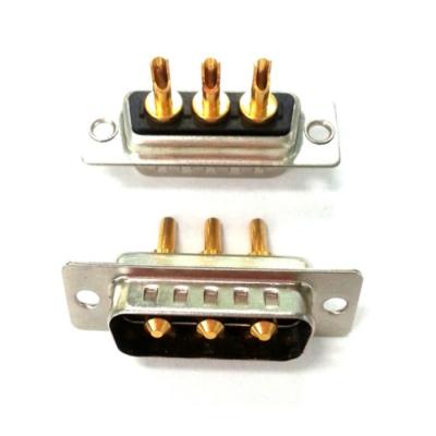 China High Power 3W3 Male Solder Type Connector for sale
