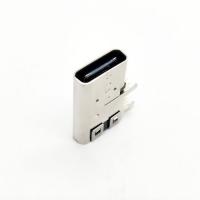 China USB Type C Female Upright Dip Connector for sale